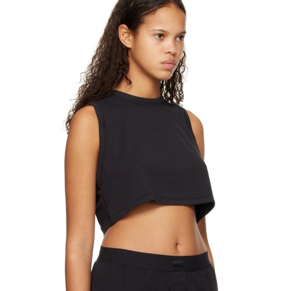 SKIMS | Tops | Skims Boyfriend Crop Tank 2x | Poshmark